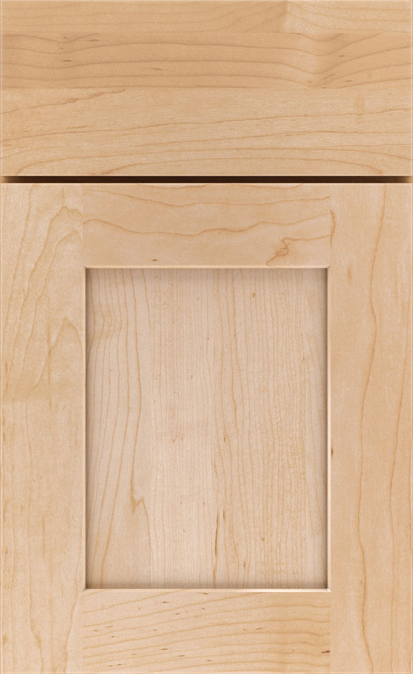 Natural Cabinet Finish on Maple - Schrock Cabinetry