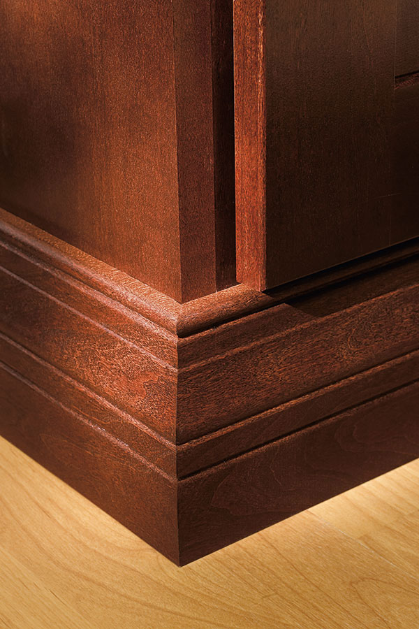 Shaker Baseboard Moulding - Schrock Cabinetry